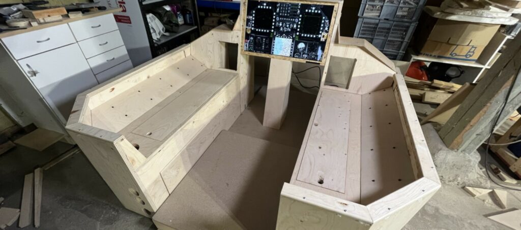 Simulation Cockpit 3D model - UndeadParrot gaming